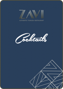 Menu - ZAVI - Authentic Turkish Restaurant